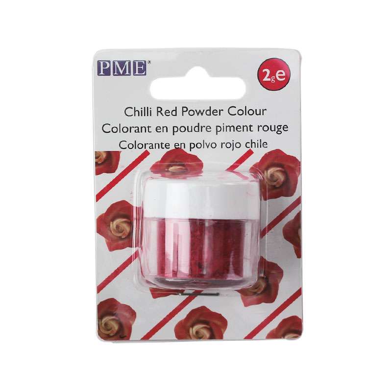 Colorante en Polvo Rojo Intenso 2g - Compra Online