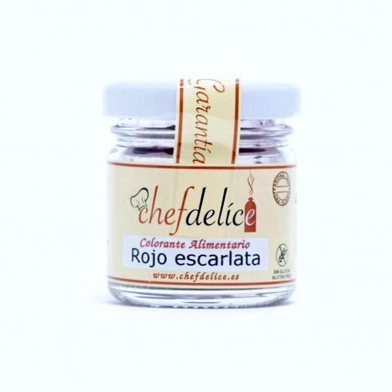 Colorante en Polvo Rojo Escarlata 20g | Cocinista.es